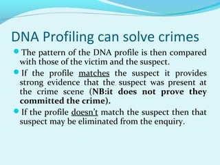 dna fingerprinting powerpoint | PPT
