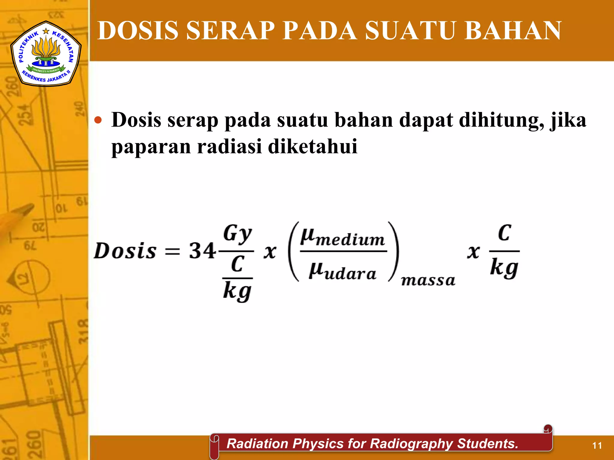 Dosimetri:: Satuan Radiasi | PPT