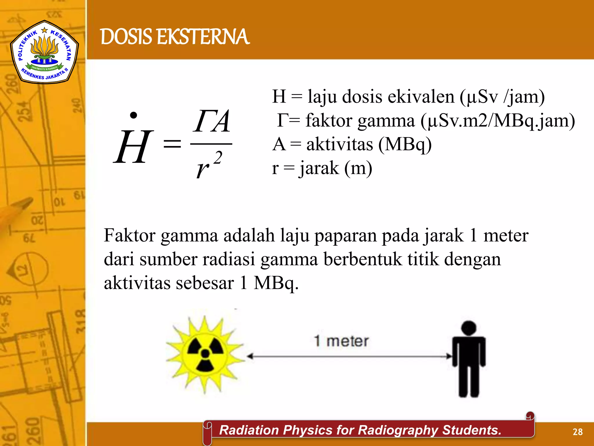 Dosimetri:: Satuan Radiasi | PPT