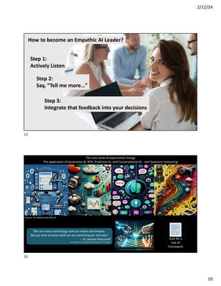 5 Dr. Natalie Petouhoff_AI + Empathy.pdf | Artificial Intelligence | Technology & Computing