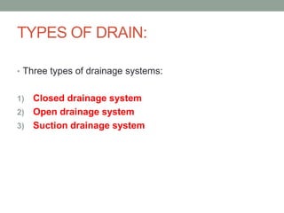 Drains & tubes used in surgery.pptx