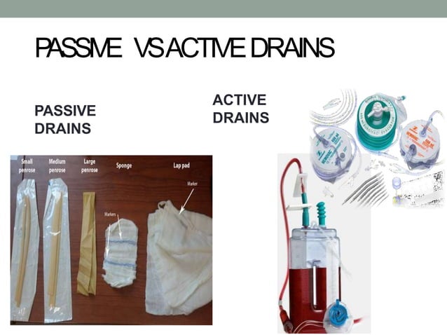 Drains & tubes used in surgery.pptx | Death, Injury, or Military ...
