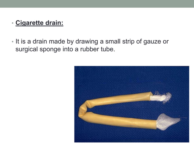 Drains & tubes used in surgery.pptx | Death, Injury, or Military ...