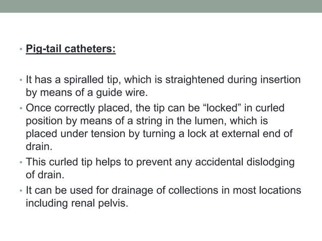 Drains & tubes used in surgery.pptx | Death, Injury, or Military ...