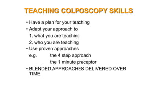 Nick Myerson - Common difficulties in colposcopic practical training | PDF