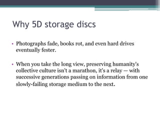 5d technology | PPTX