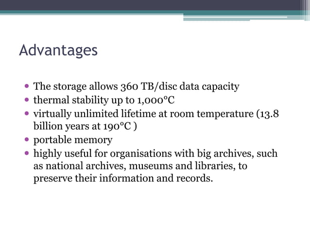 5d technology | PPTX | Data Storage and Warehousing | Computing