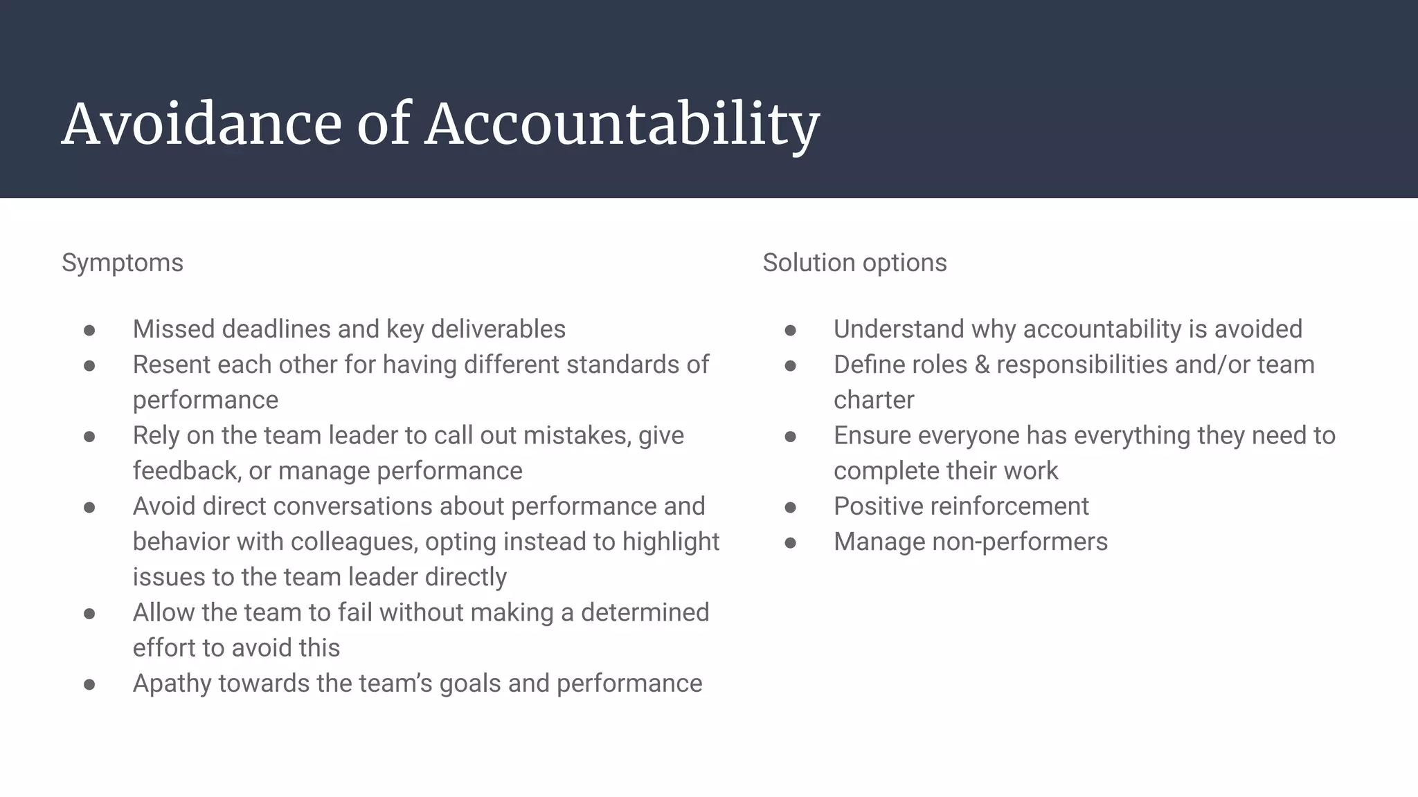 5 dysfunctions of a team | PDF