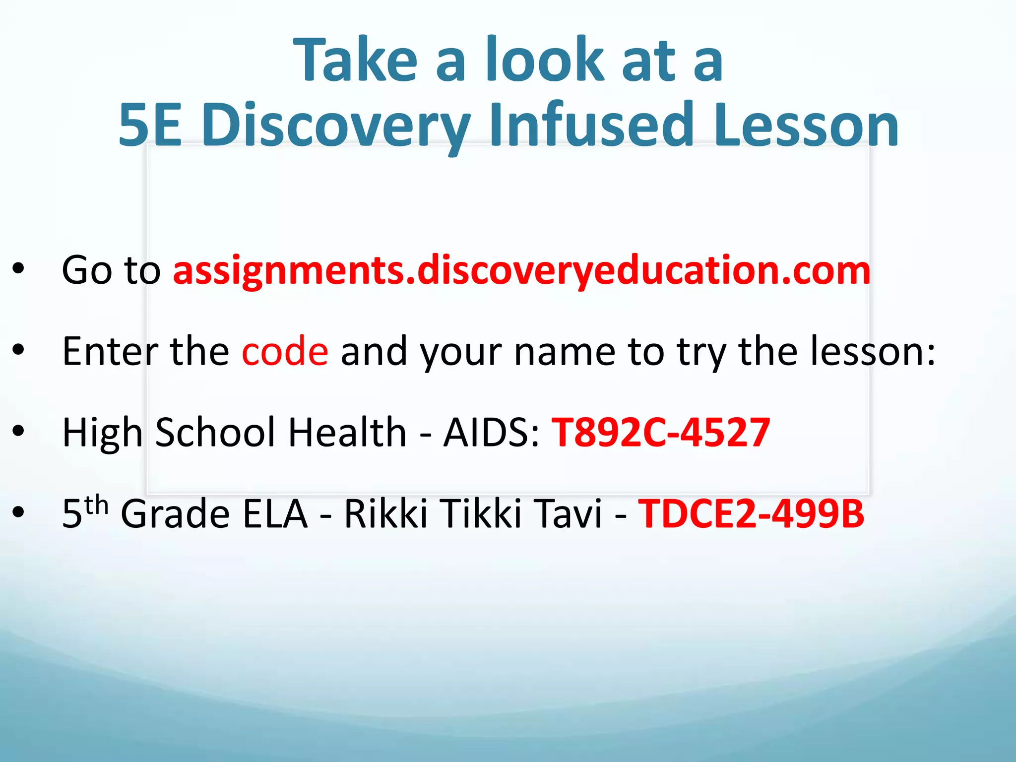 Infusing the 5 E Model with Digital Media | PPT