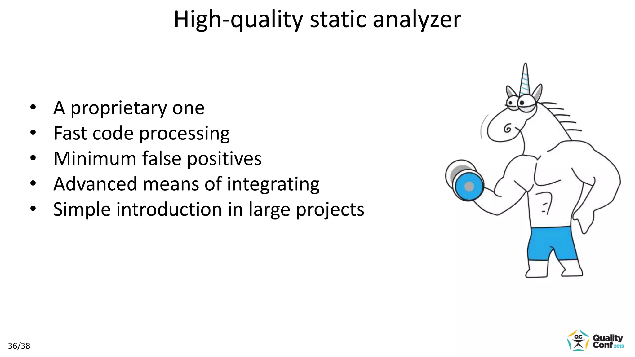 How To Create A High Quality Static Code Analyzer Ppt