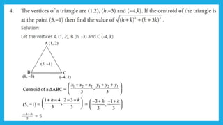 5e. Pedagogy of Mathematics (Part II) - Coordinate Geometry - ex 5.5 ...