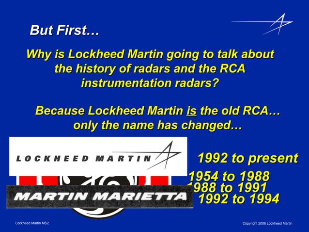 Radar History final | PPS