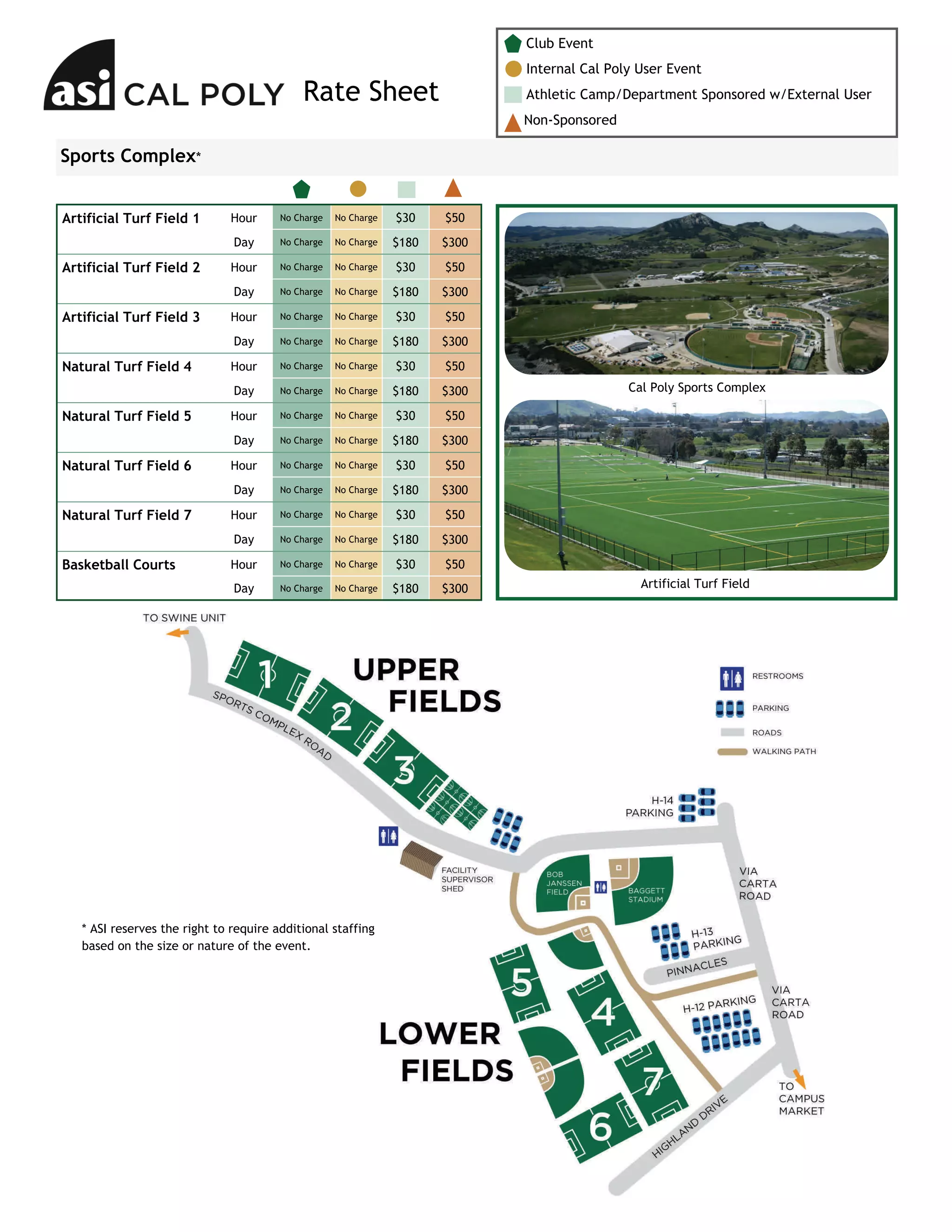 ASI Rate Sheet | PDF | Hotel Properties | Real Estate