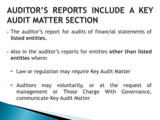 Presentation on ISA 701 | PPTX