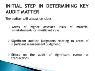Presentation on ISA 701 | PPTX