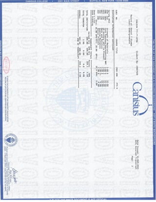 Canisius Transcript.PDF