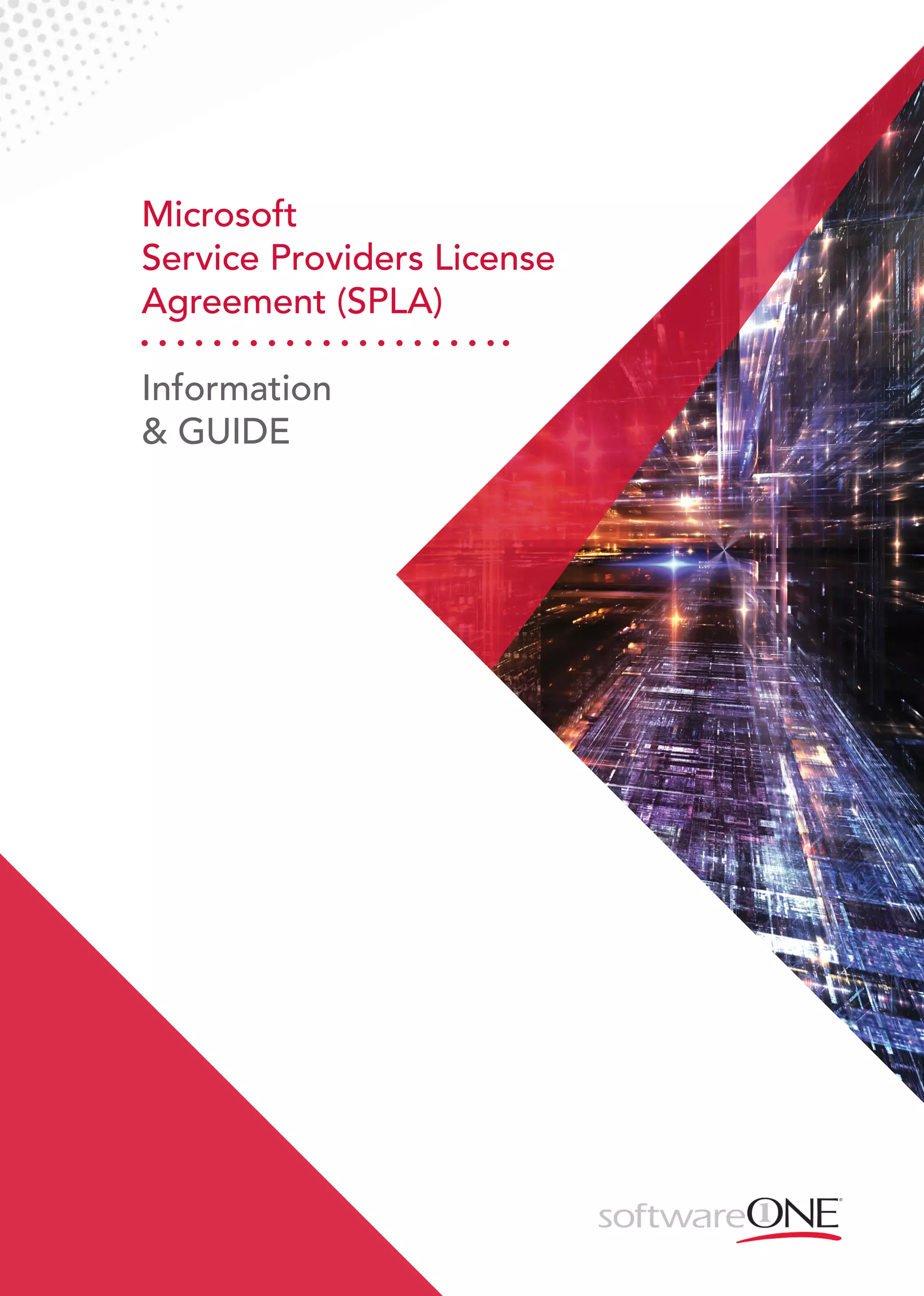 SoftwareONE SPLA Guide | PDF
