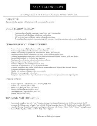 sda resume | DOCX