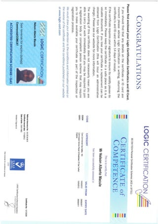 Natural Gas Certification | PDF