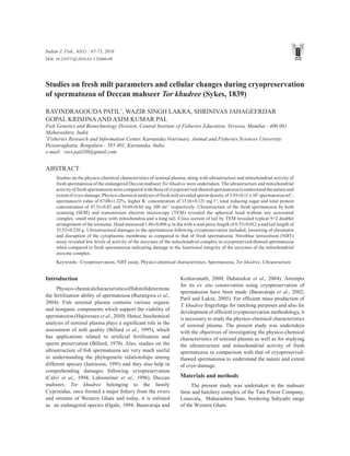 4-IJF-Studies on fresh milt-Indian J. Fish.63(1) 67-73 2016 | PDF