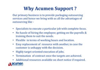 Acumen Packaging Services LA | PPT