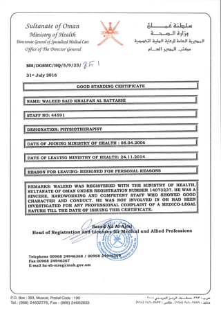 good standing certificate | PDF