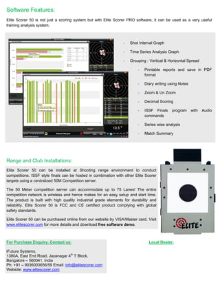 Elite Scorer 50 | PDF