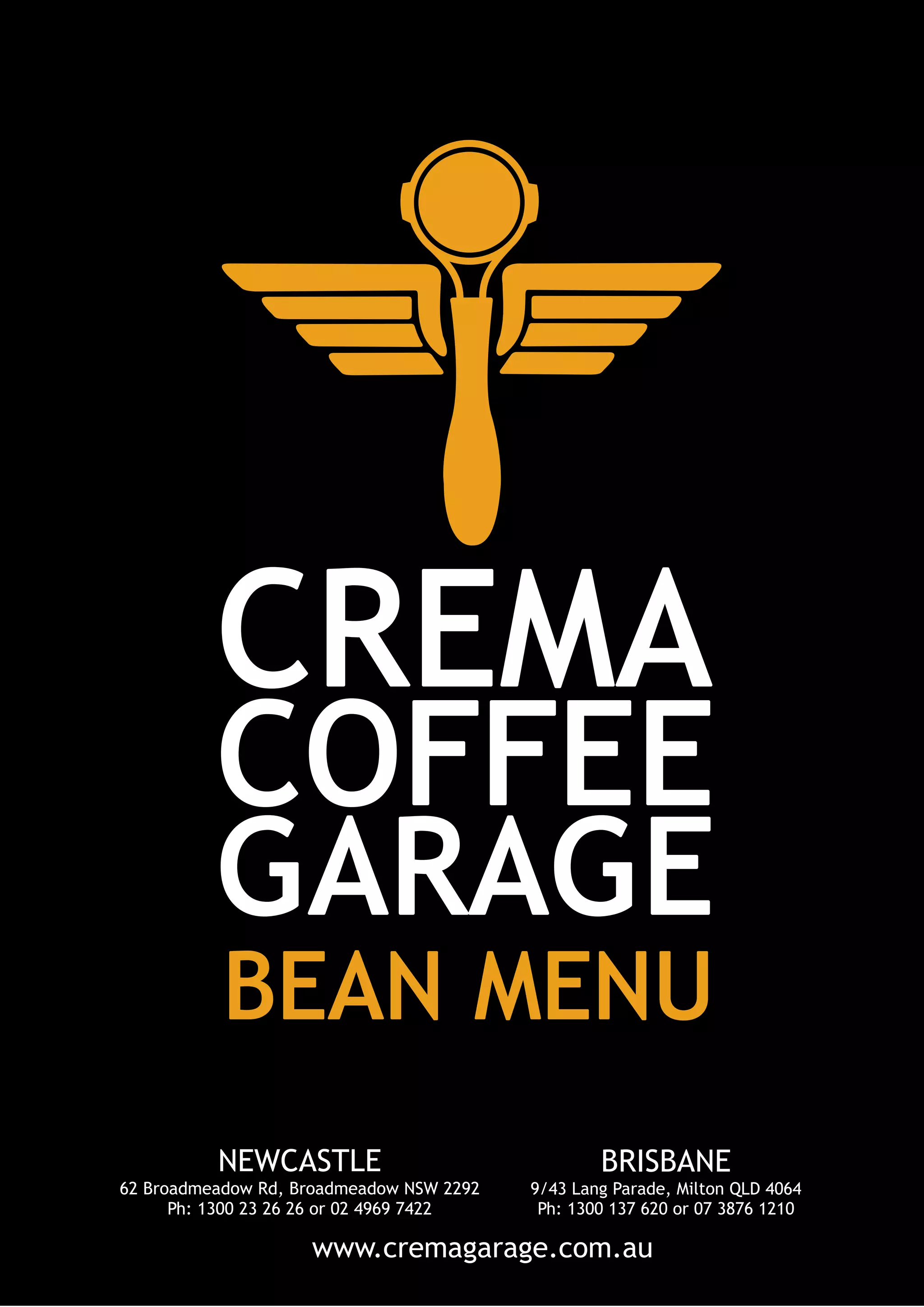 Crema Beans Menu | PDF