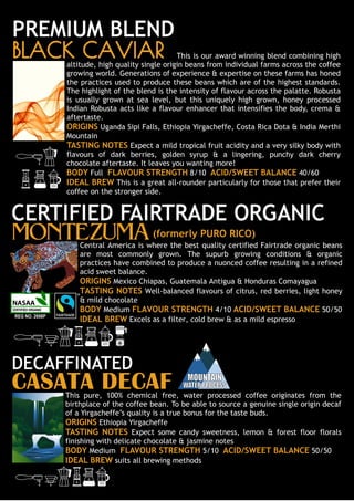 Crema Beans Menu | PDF