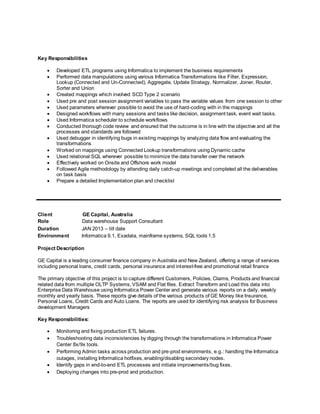 Chaitanya_Vemparala_Informatica_Resume(2) | PDF