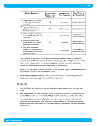 Global Citizenship HS 5_10 | PDF