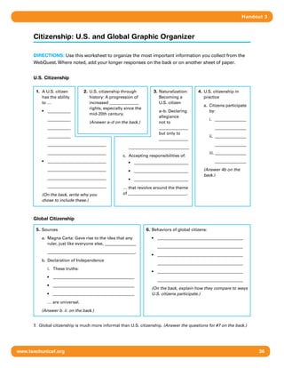 Global Citizenship HS 5_10 | PDF