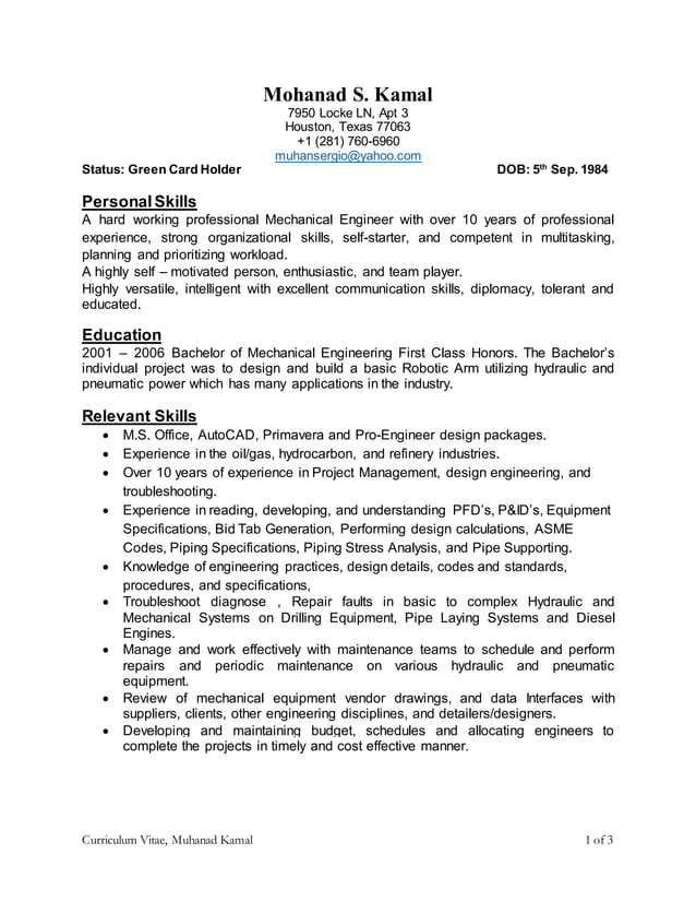 Mohanad kamal | DOCX