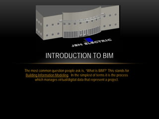 Introduction to BIM | PPT