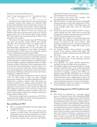 QUALITY ASPECTS OF RIGID PET FOR BEVERAGE PACKAGING | PDF