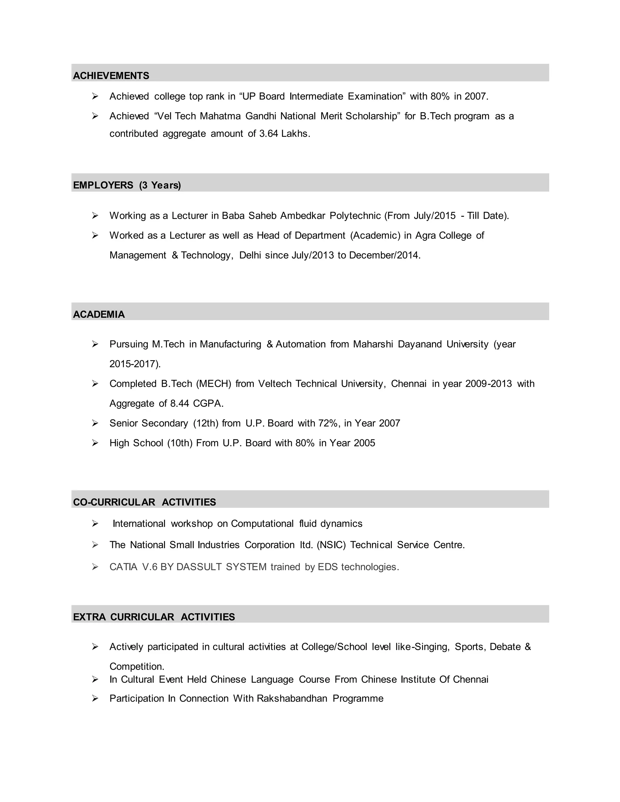 ABHISHEK KUMAR KESHARI | DOCX | Education industry | Industries