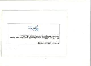 FULL DP CERTIFICATE0001 | PDF
