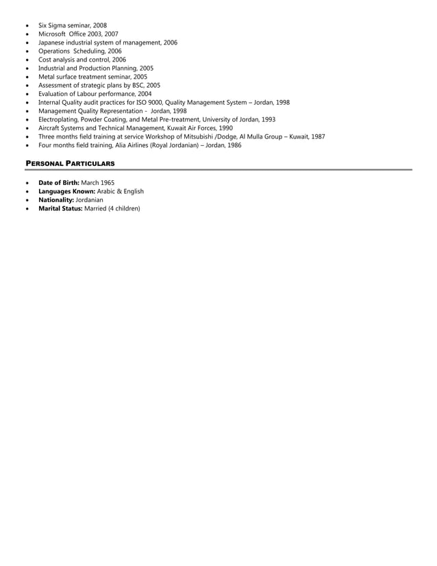 Resume - Mohammad Mousa Mabrouk | PDF