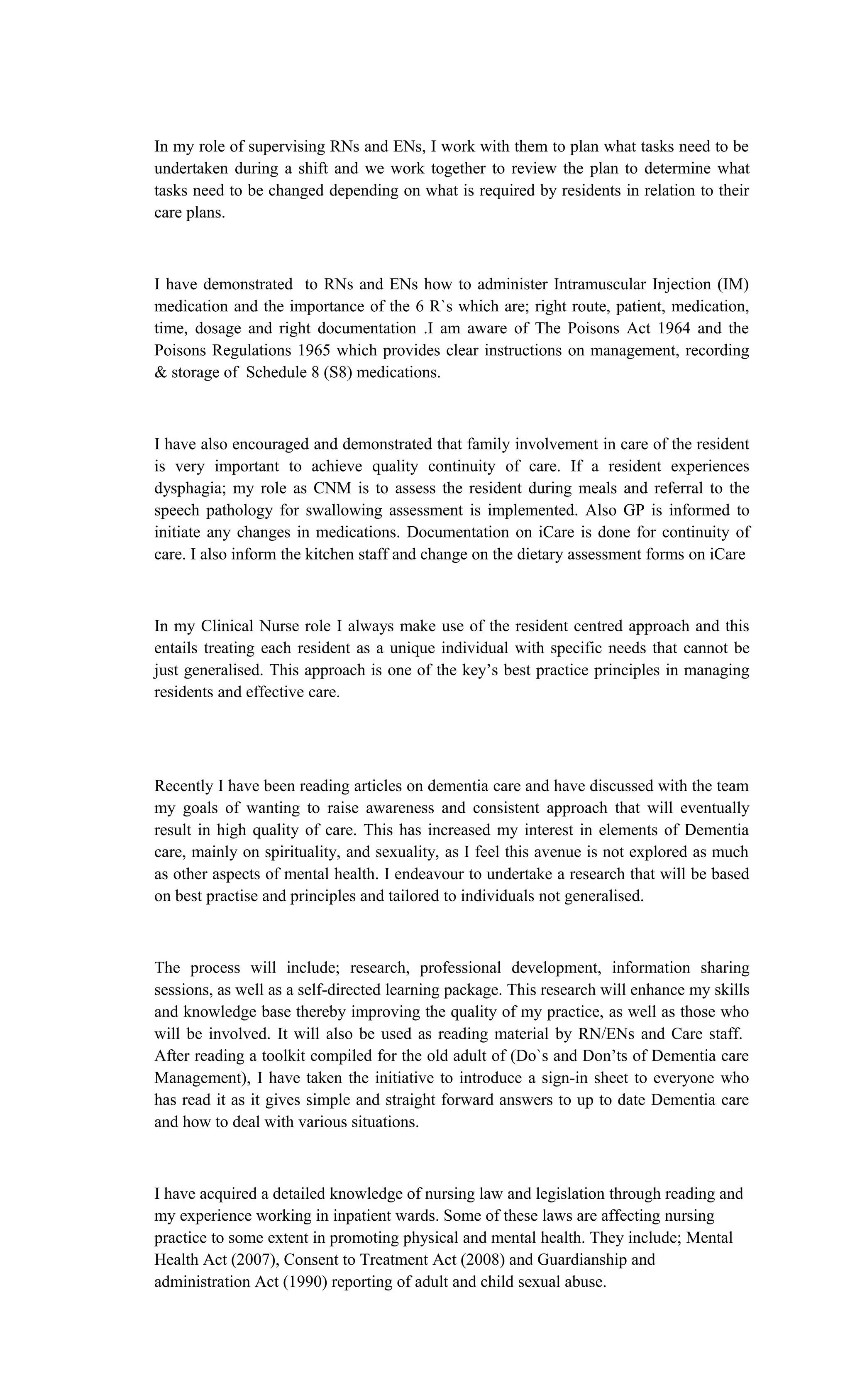 Essential criteria (4) | DOC