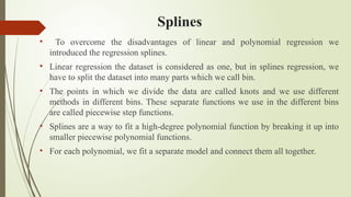 5E5-ML Radial basis functions and splines | PPTX