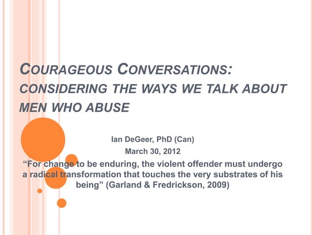 courageous powerpoint | PPT