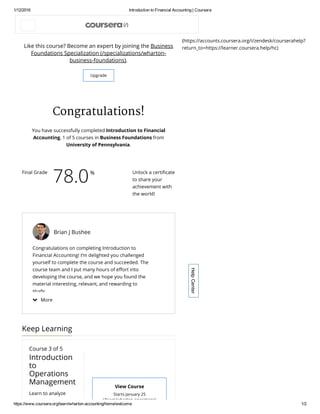 Introduction to Financial Accounting _ Completion Certificate Coursera ...