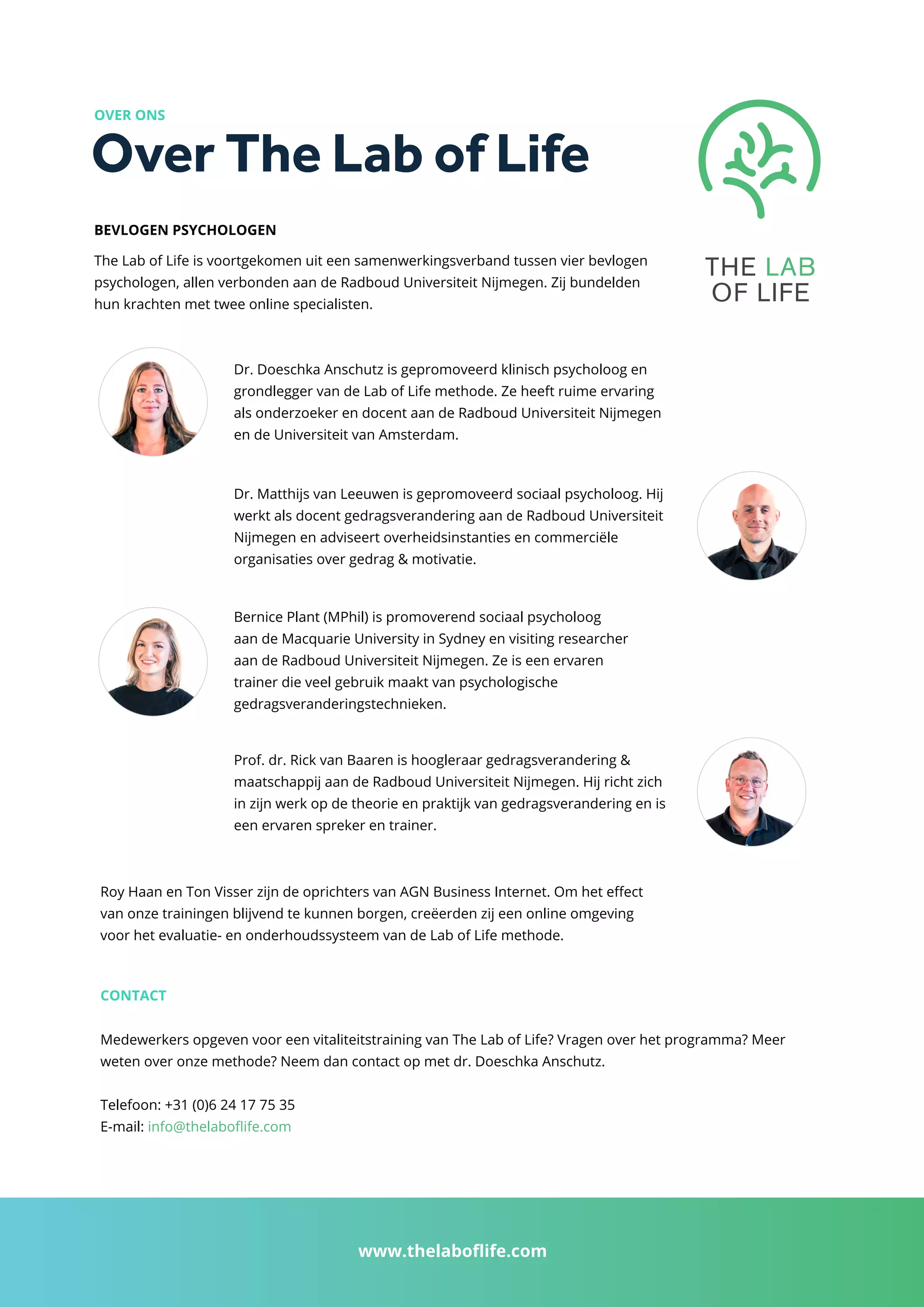 TheLabofLife_brochure | PDF