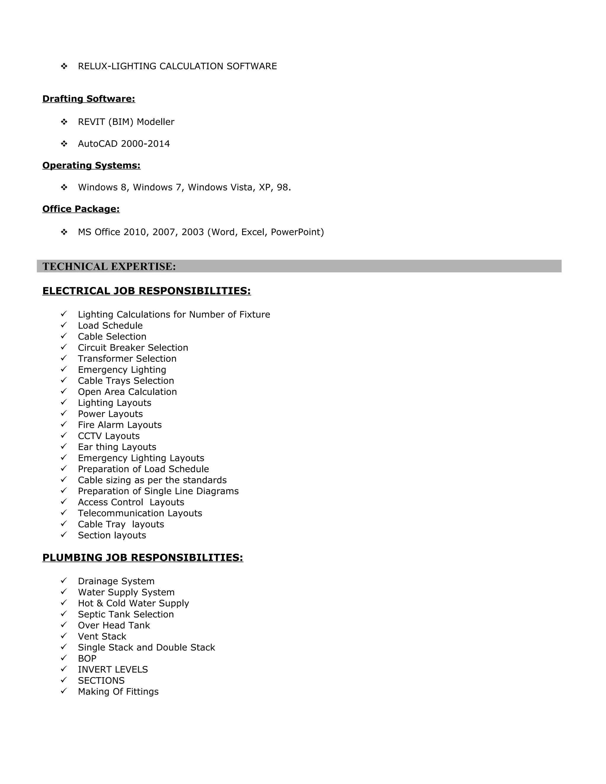 Electrical Engineer Syed Altaf Ali 2015 | PDF