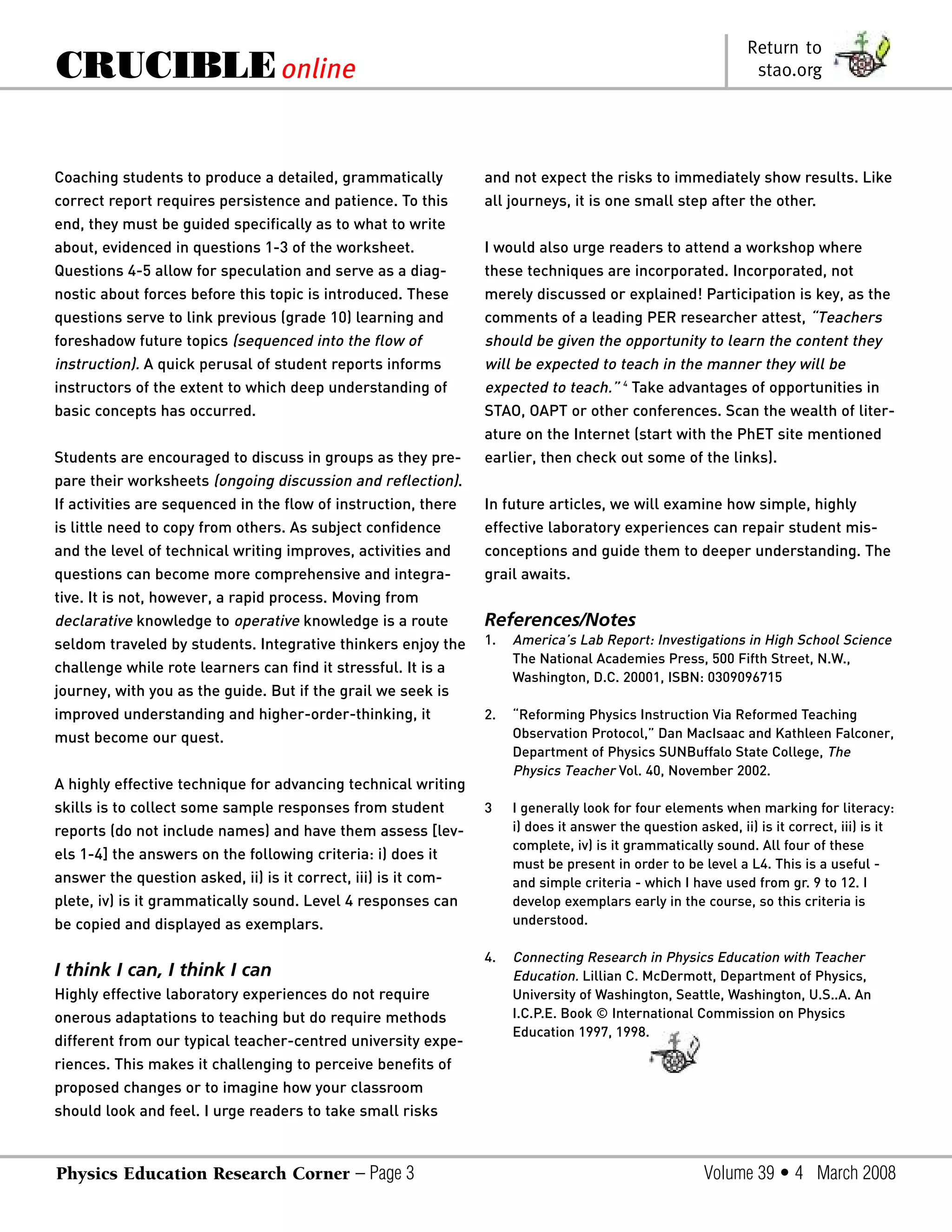 Bridging Research into Classroom Practice | PDF