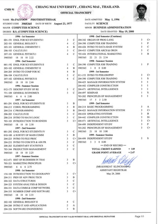 Transcript_BS_Paitoon | PDF