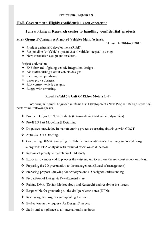 Thoufiq New CV1 | PDF