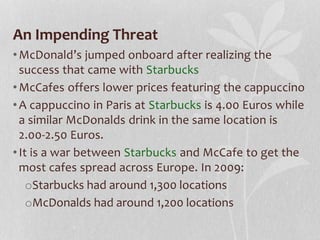 Starbucks Global Expansion Case | PPTX
