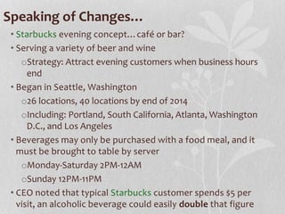 Starbucks Global Expansion Case | PPTX