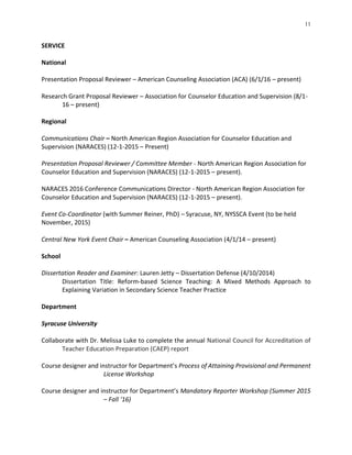 Duffy CV December 16 | PDF